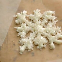 White Chocolate Snowflakes - 365 Days of Baking & More