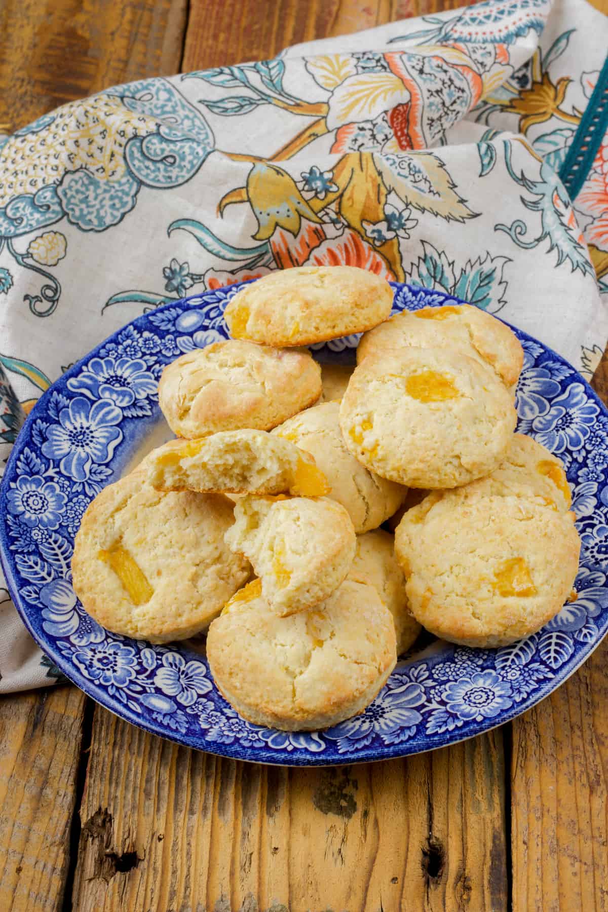 Fresh Peach Scones Recipe | 365 Days of Baking and More