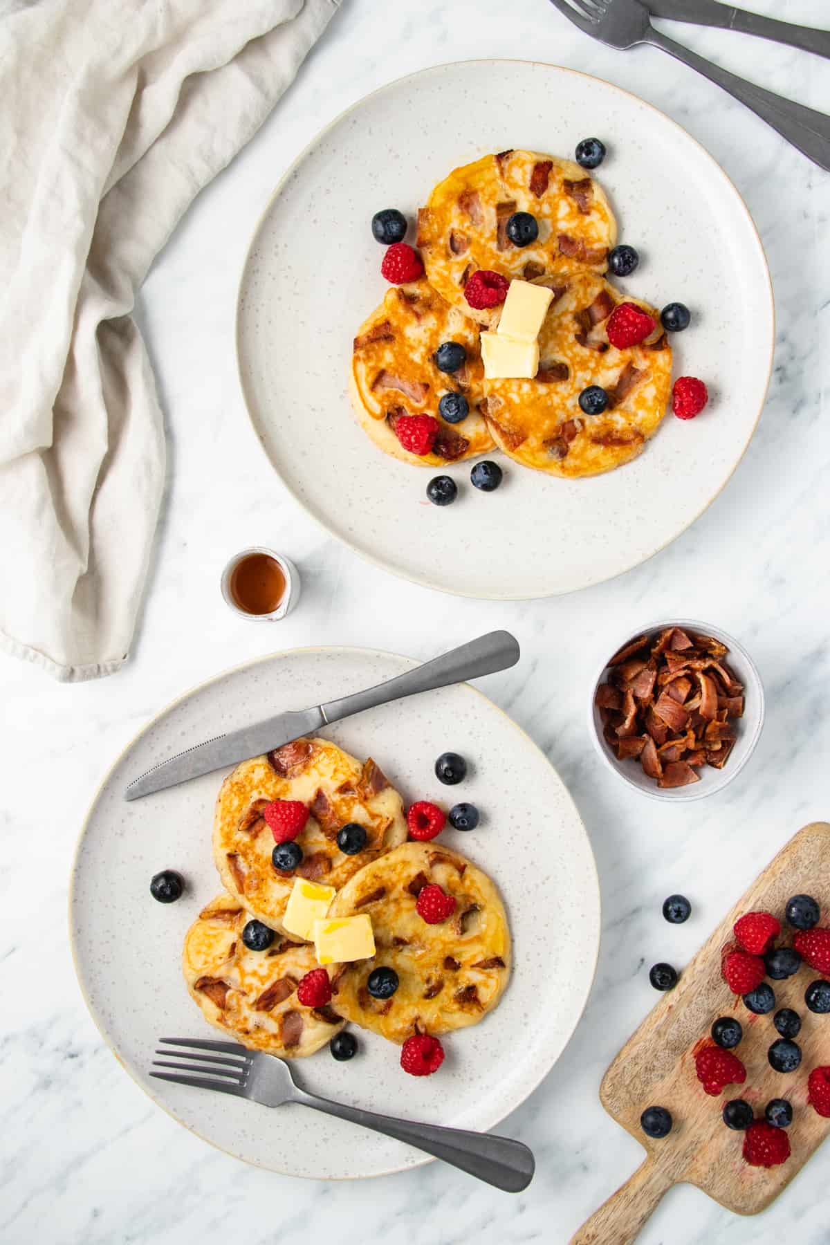 Easy Bacon Pancakes Recipe | 365 Days of Baking and More