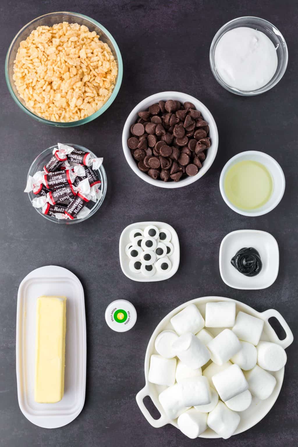 Frankenstein Rice Krispie Treats | 365 Days of Baking and More