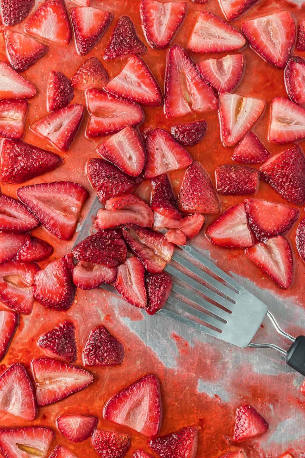 Simple Roasted Strawberries Recipe | 365 Days of Baking