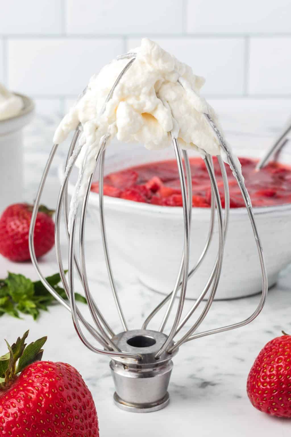 3 Ingredient Whipped Cream | 365 Days of Baking and More