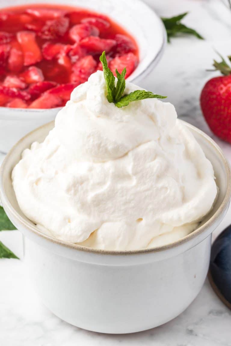 3 Ingredient Whipped Cream | 365 Days of Baking and More