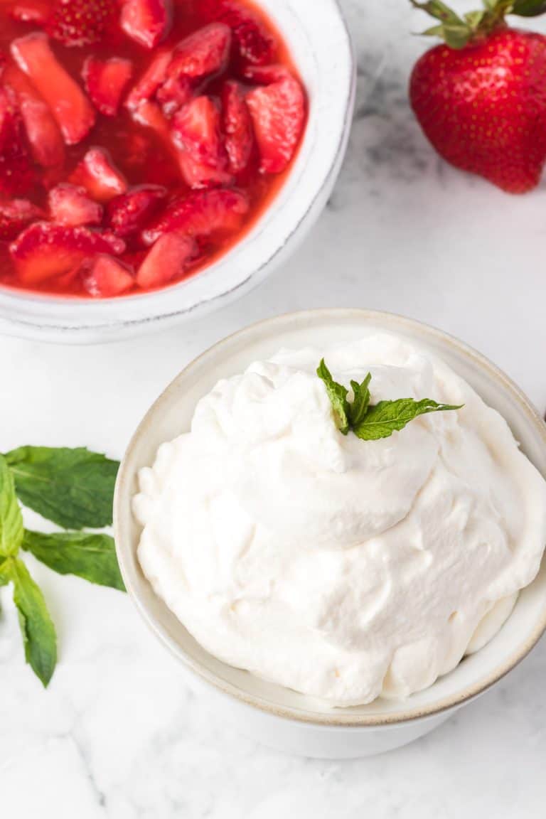 3 Ingredient Whipped Cream | 365 Days of Baking and More