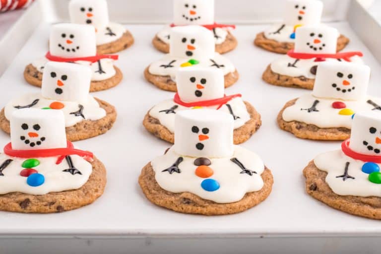 Melted Snowman Cookies | 365 Days of Baking and More