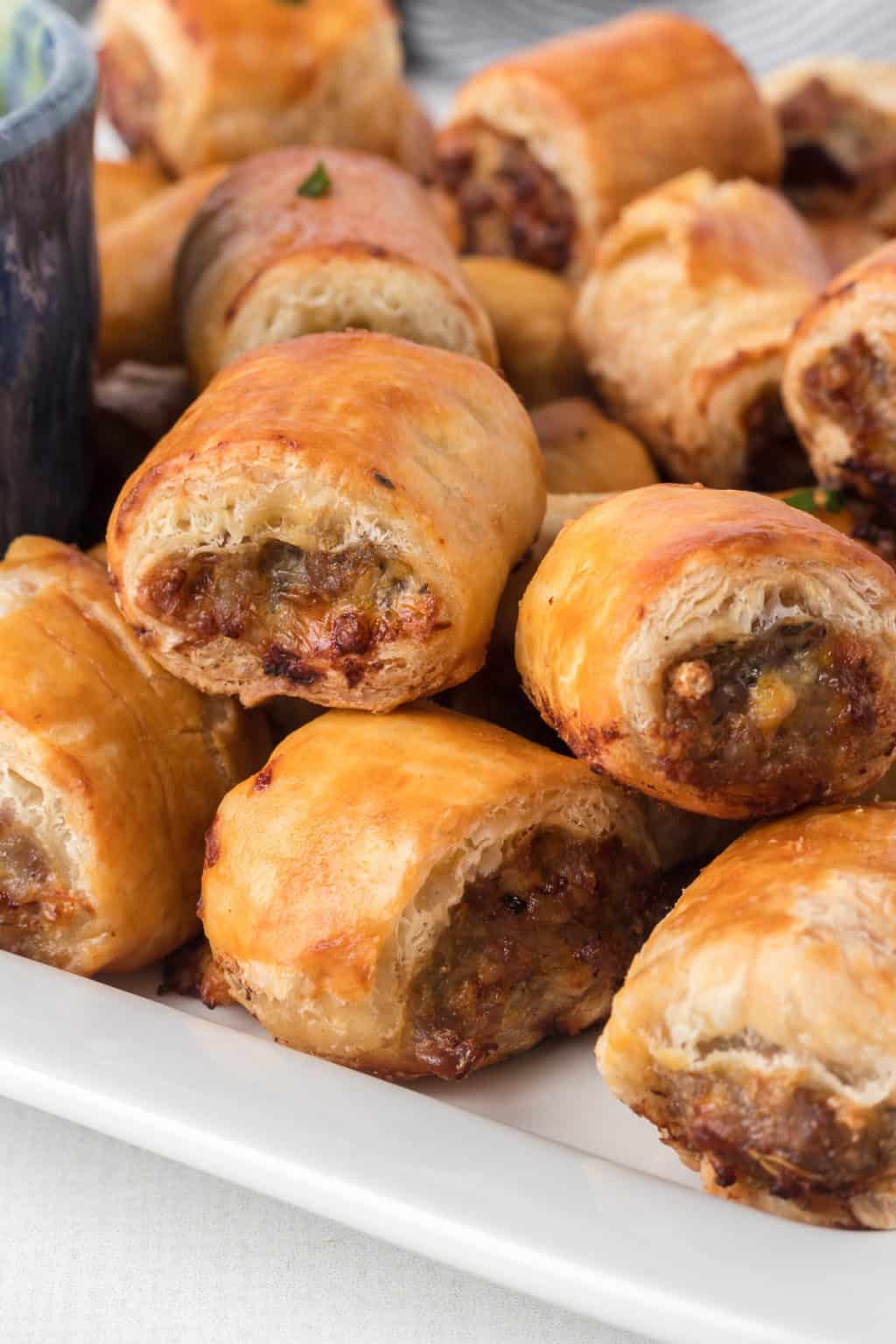Sausage Rolls - A Party Appetizer | 365 Days of Baking and More