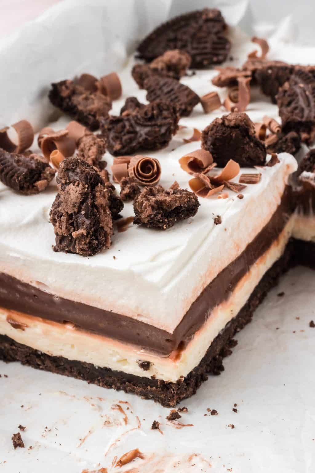 Easy and Decadent: No Bake Chocolate Dream Bars Recipe - 365 Days of Baking