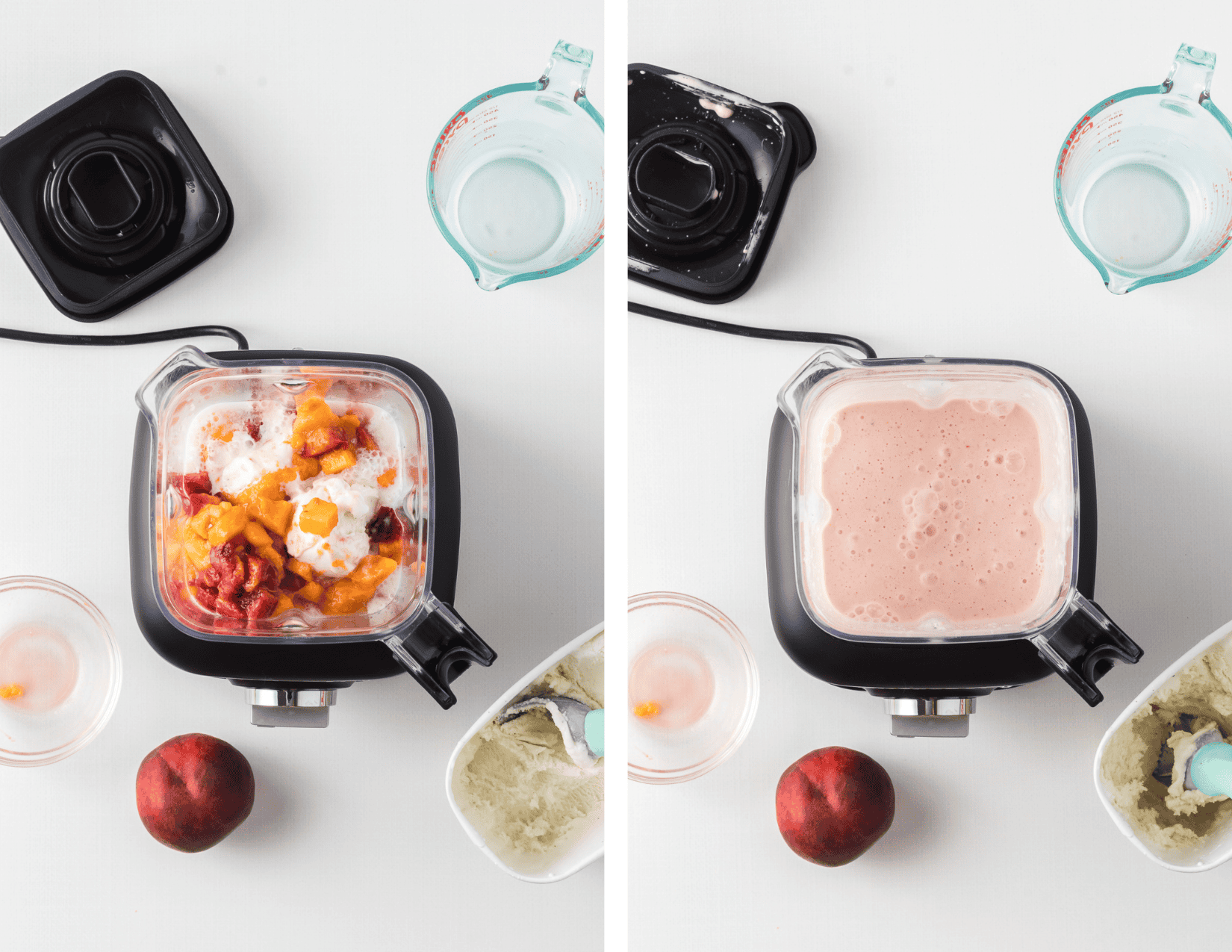 Cool off with a Copycat Frosted Peach Lemonade | 365 Days of Baking