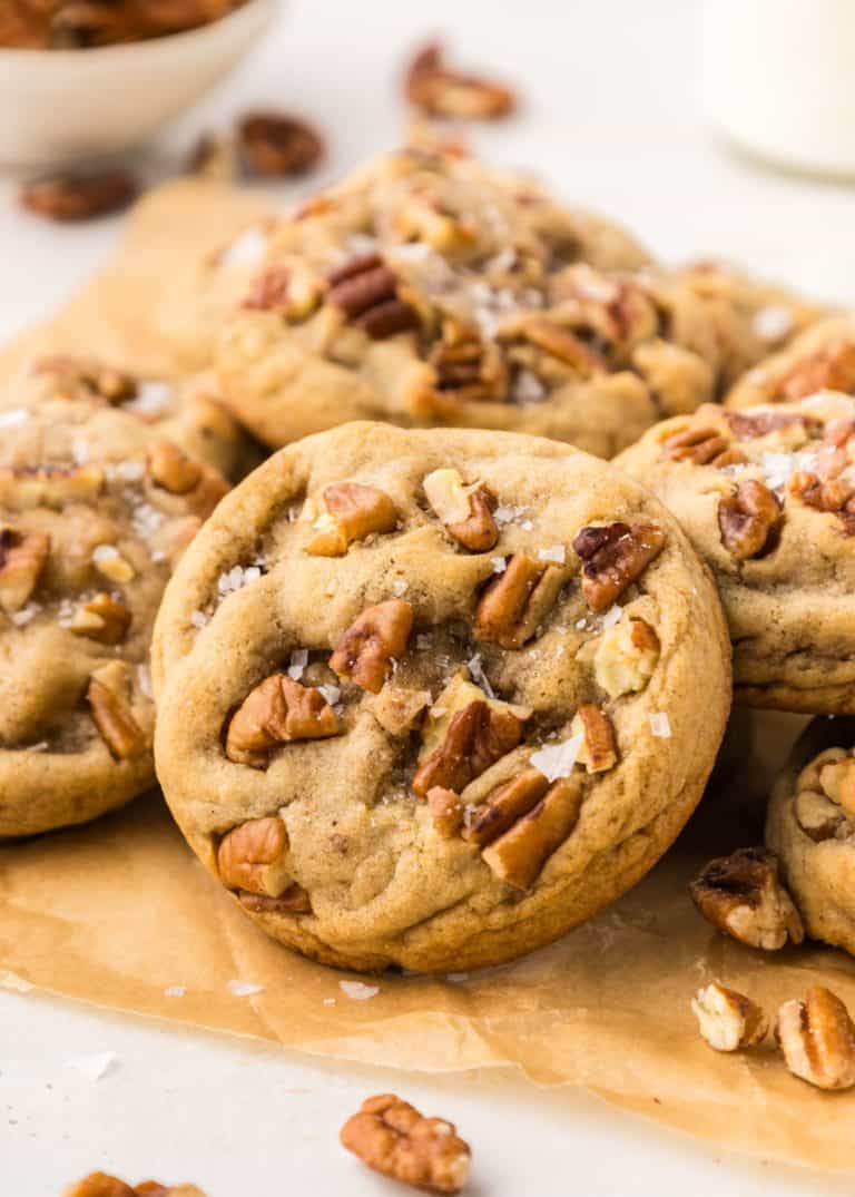 Buttery Pecan Cookies: A Salty-Sweet Delight | 365 Days of Baking and More