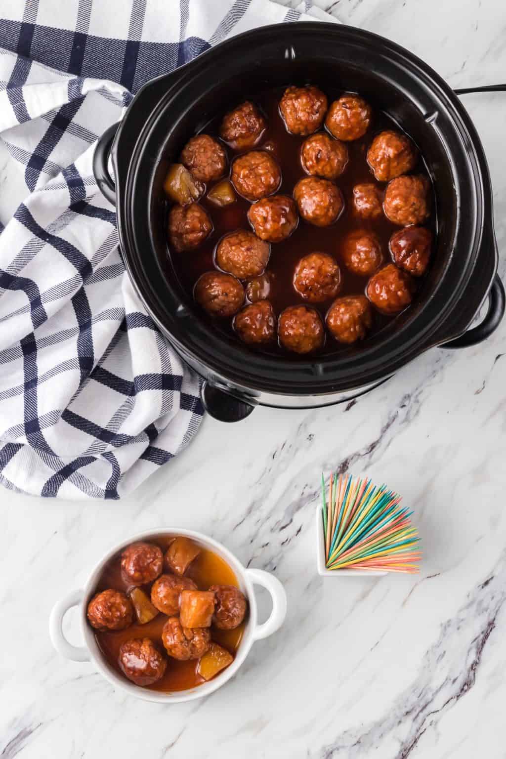 Sweet and Sour Meatballs - 365 Days of Baking