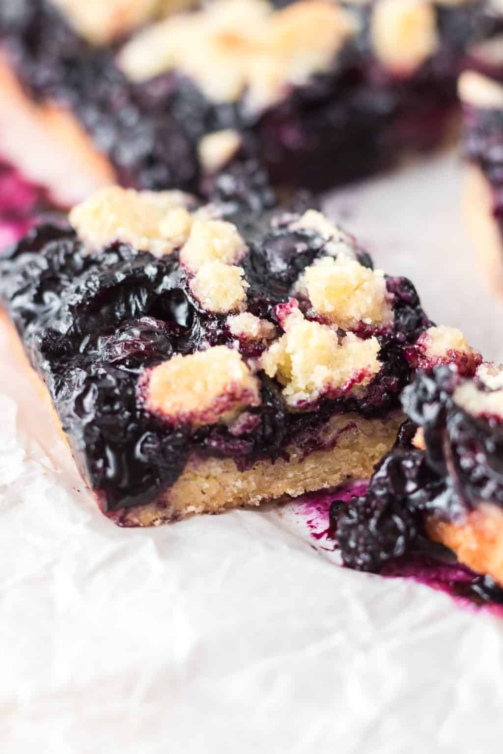 Blueberry Bars: The Perfect Summer Dessert | 365 Days of Baking and More