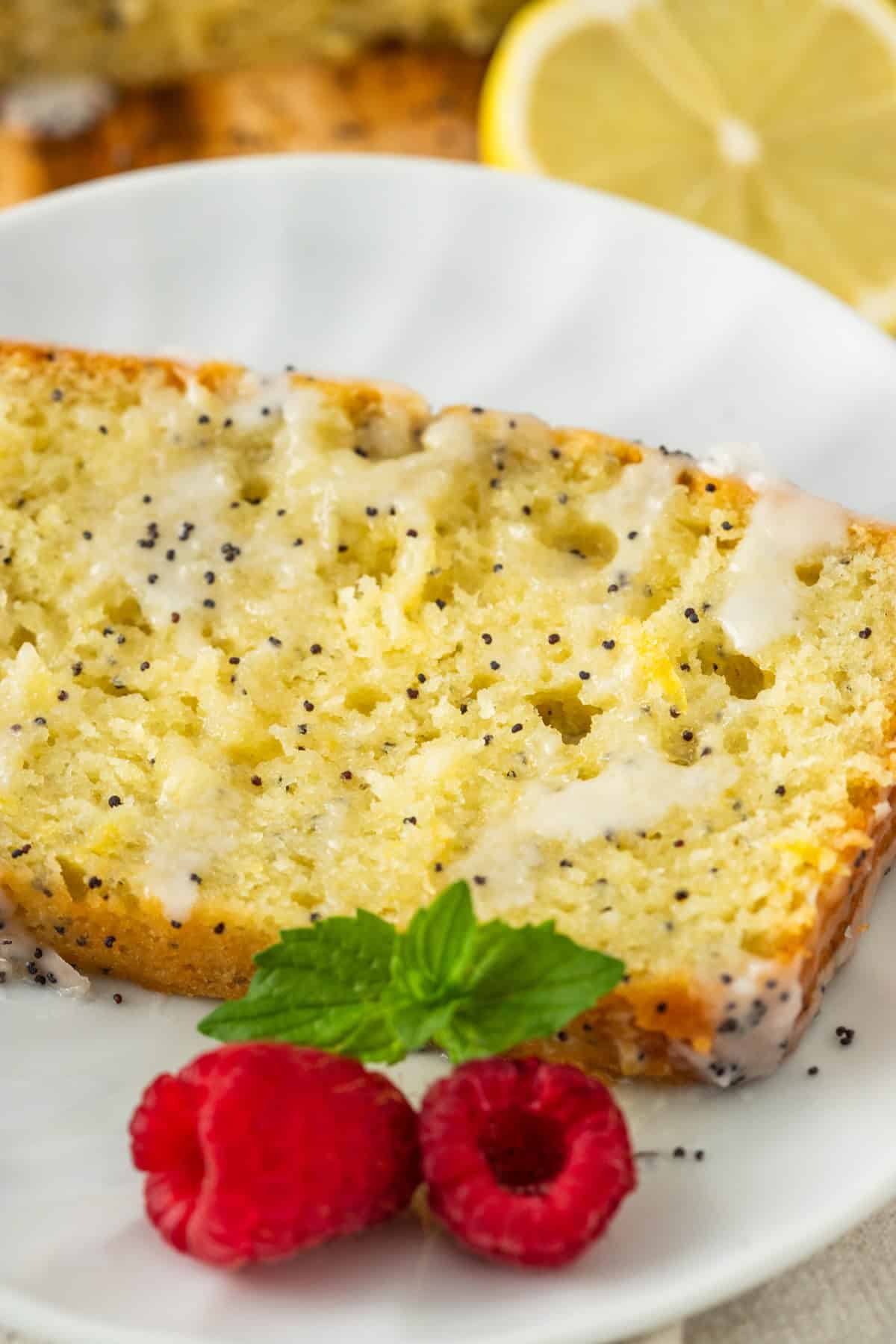 Glazed Lemon Poppy Seed Loaf | 365 Days of Baking and More