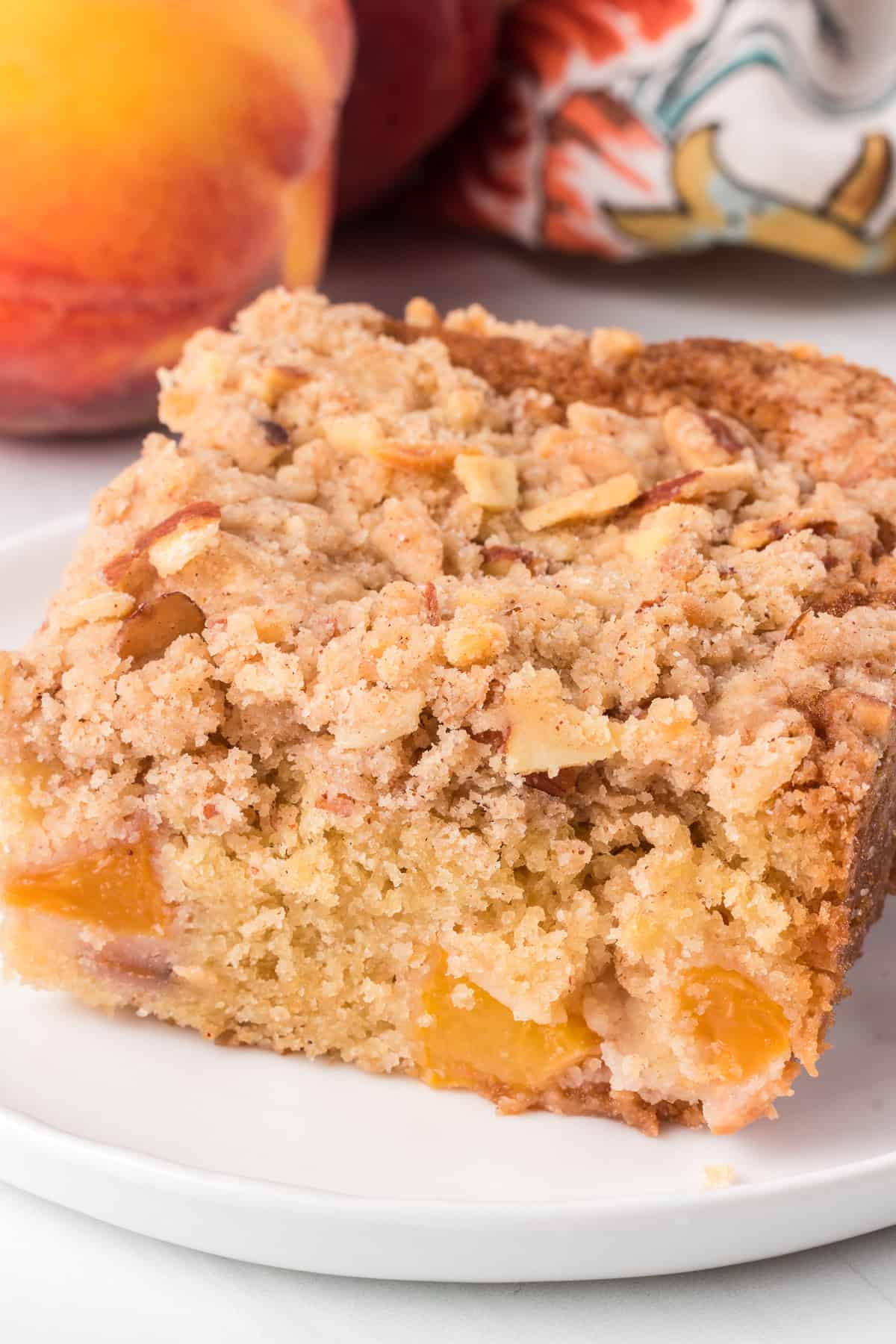 Crumb Cake with Peaches for Breakfast & Dessert | 365 Days of Baking ...